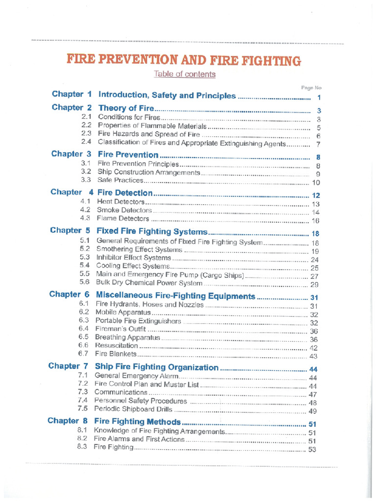 FIRE FIGHTING Course Notes 2 - Compressed | PDF