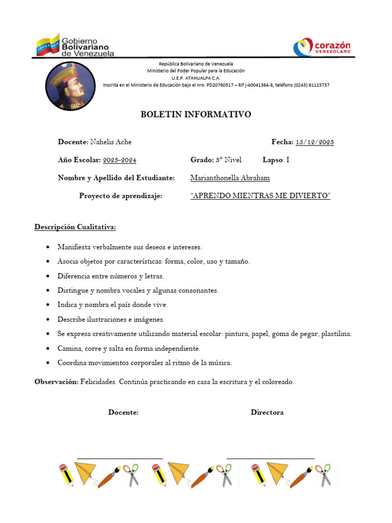 Boletas | PDF | Aprendizaje | Venezuela