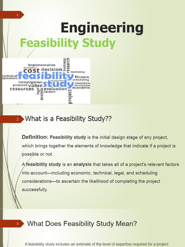 Comprehensive Feasibility Study Guide | PDF | Feasibility Study | Business Economics