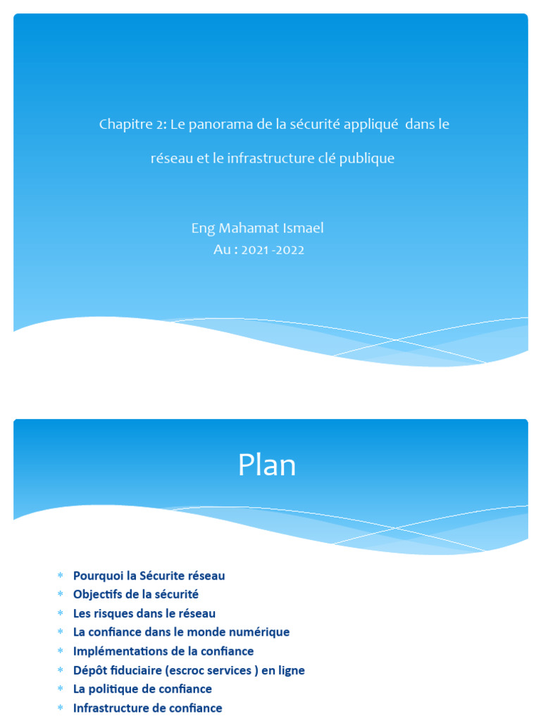 Chapitre 2-Base-De-Securité-Informatique | PDF | Sécurité des systèmes d'information | Sécurité
