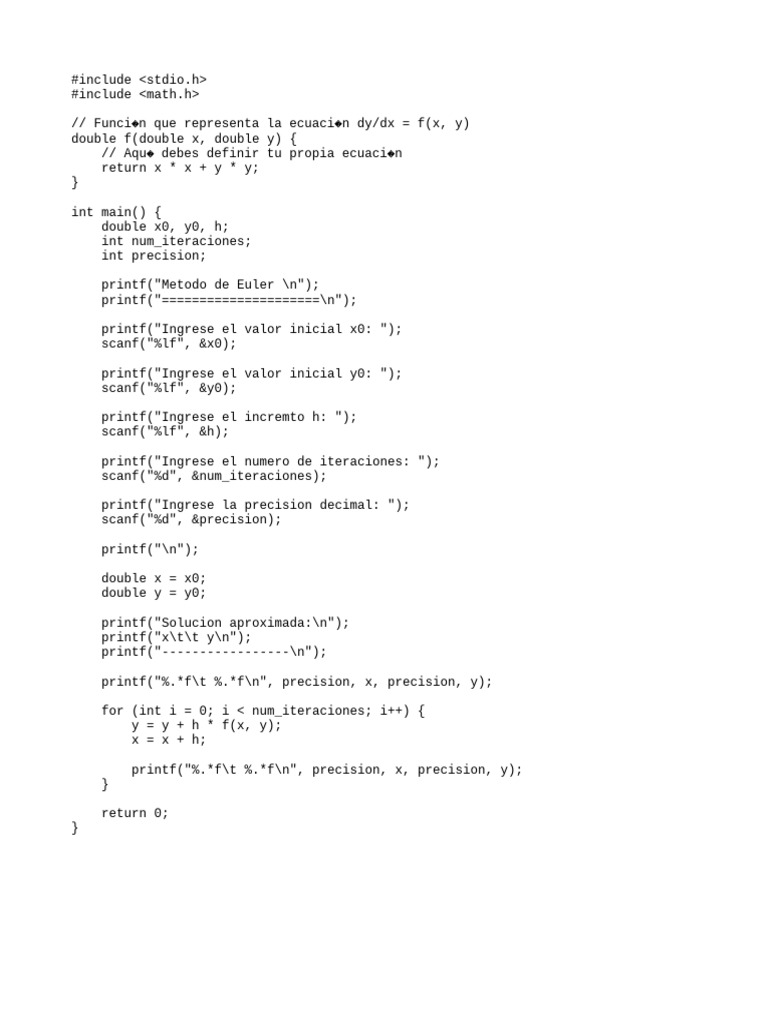 Codigo de Euler 1 | PDF