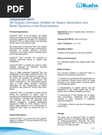 Cetamine G900 - en | PDF | Corrosion | Water