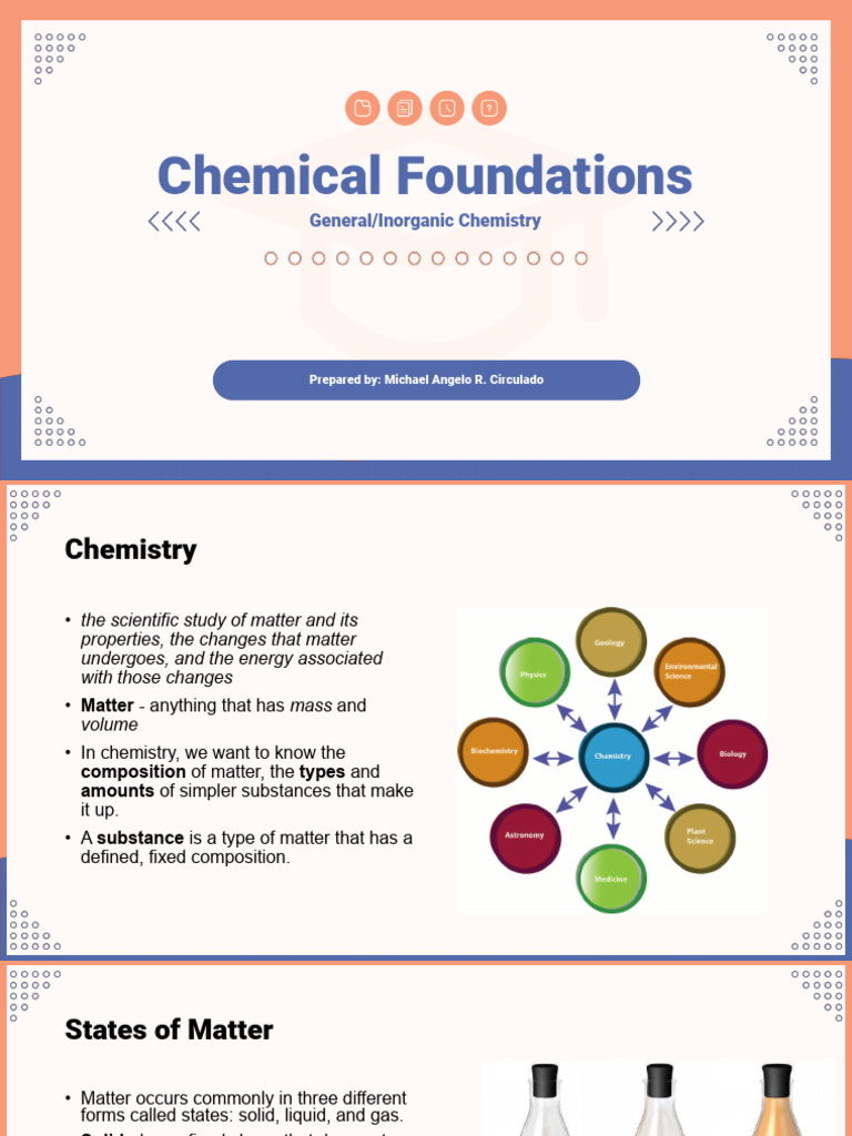 Chemical Foundations | PDF | Significant Figures | Physical Chemistry