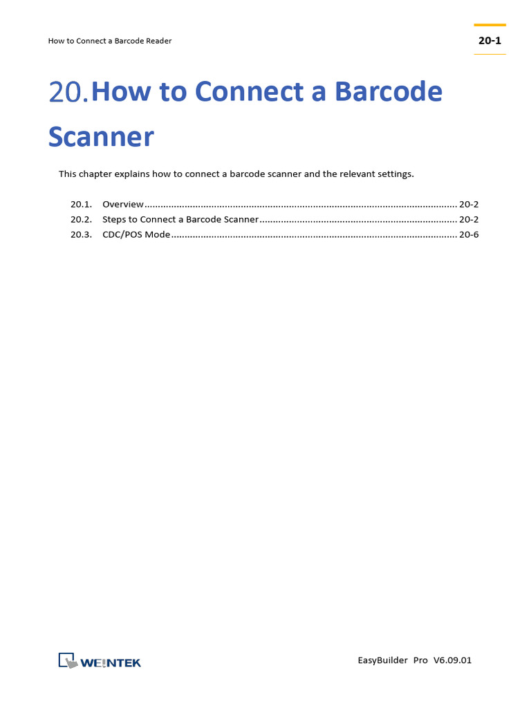 Connecting the MJ-340 Barcode Scanner | PDF | Barcode | Image Scanner