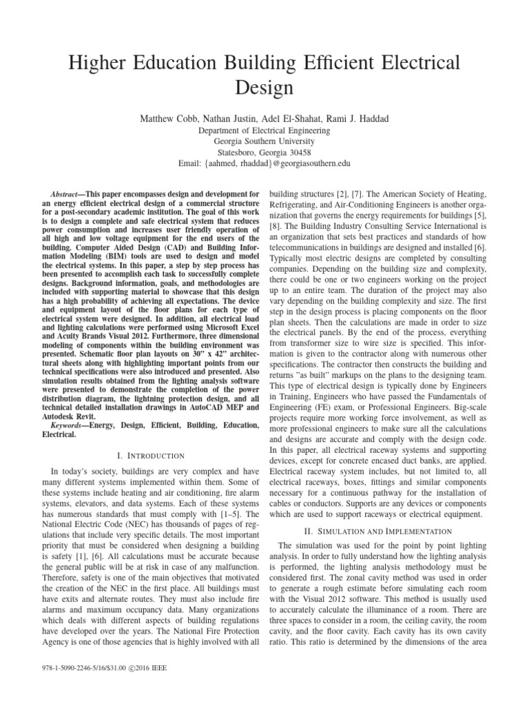 Cobb 2016 | PDF | Elevator | Lighting