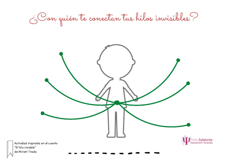 Ficja para Trabajar El Cuento de El Hilo Invisible | PDF