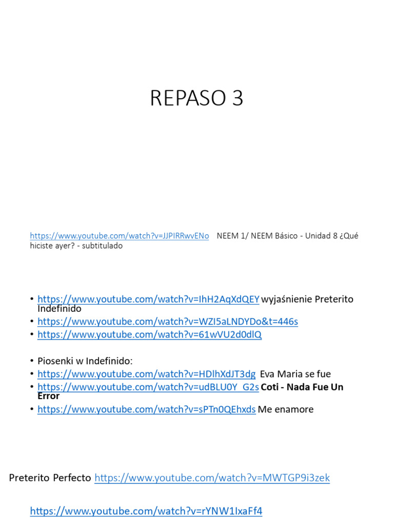 Repaso 3 | PDF
