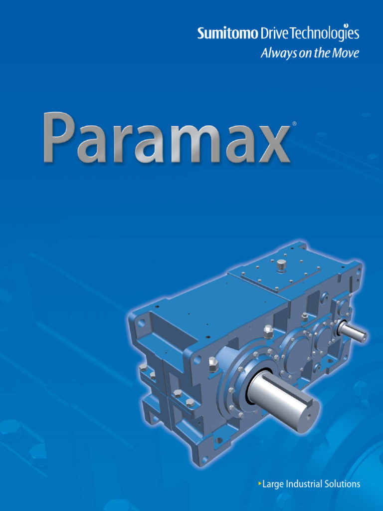 Paramax 9000 | PDF | Gear | Electric Motor