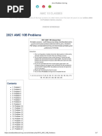 2023 AMC 10B Problems | PDF | Area | Mathematics