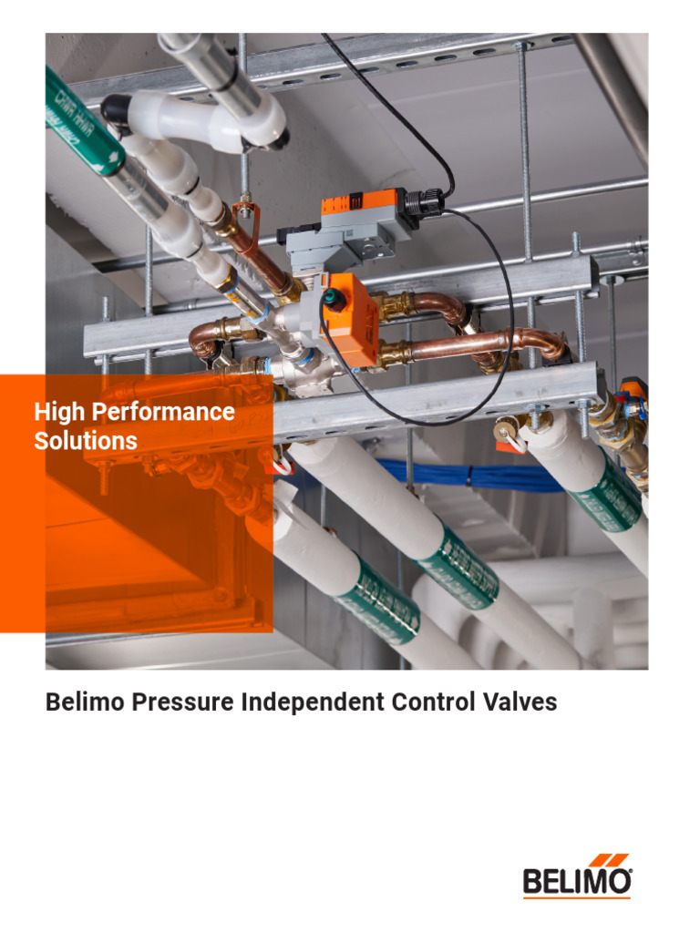 Belimo Piv Brochure En-Us | PDF | Valve | Manufactured Goods