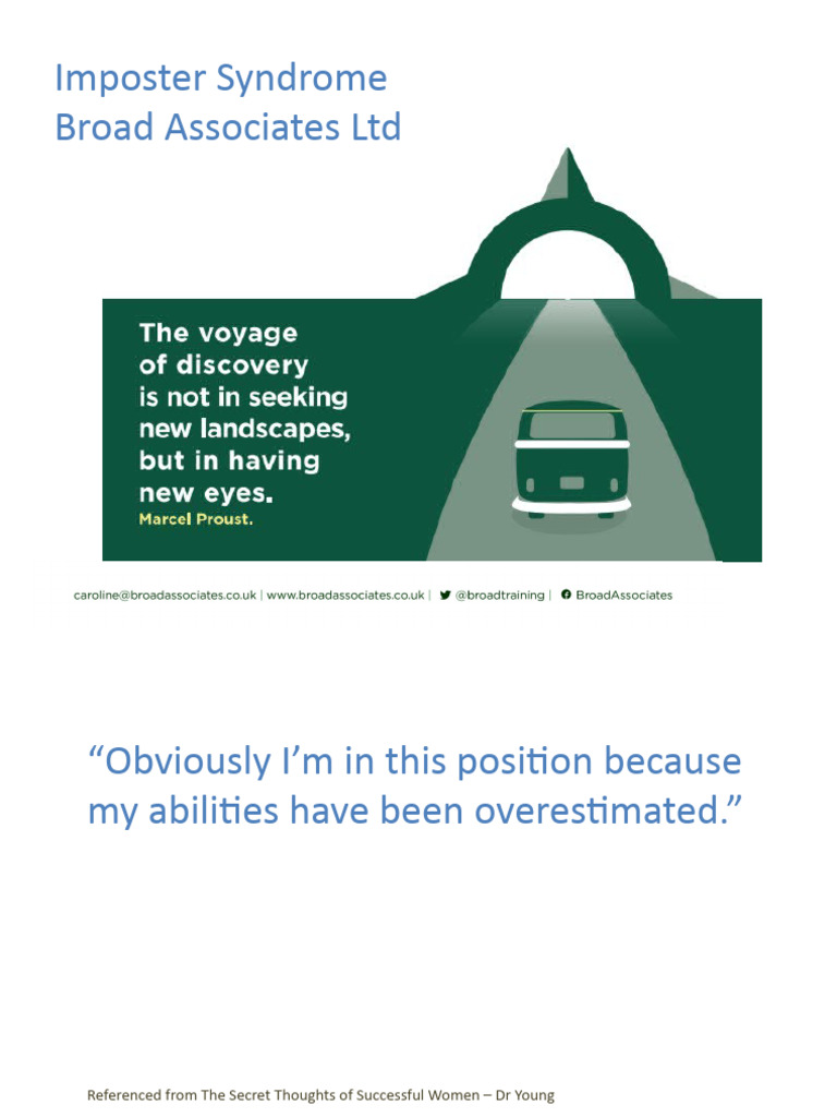 Imposter Syndrome | PDF | Professional Skills | Procrastination