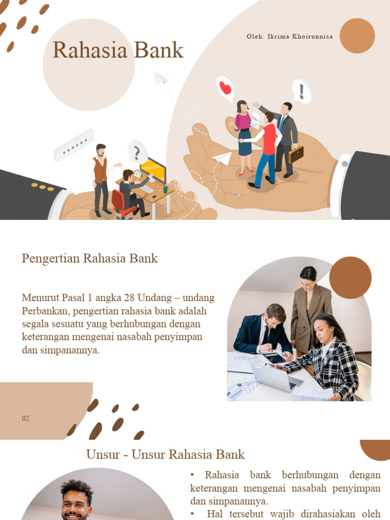 Rahasia Bank (Ikrima Khoirunnisa) | PDF