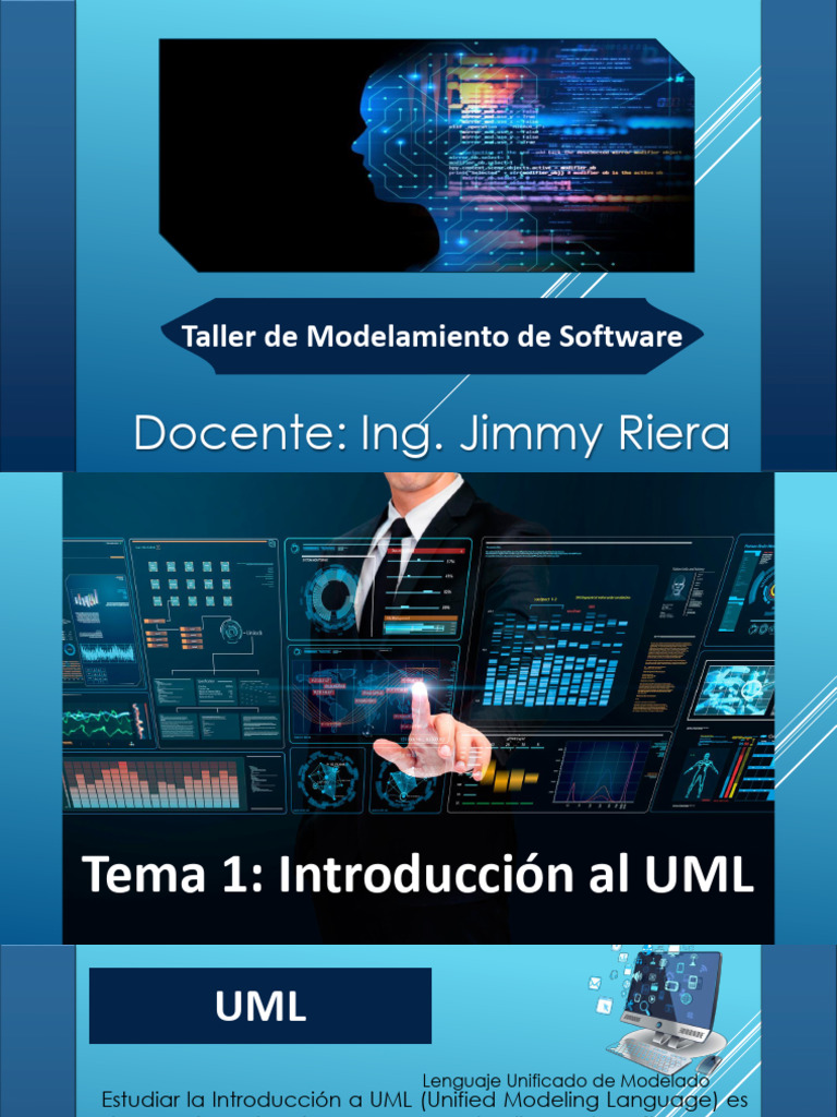 Tema 1 - Introducción Al UML | PDF | Software | Lenguaje de modelado unificado