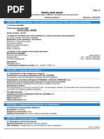 Ferrocid 8583 Safety Data Sheet | PDF | Toxicity | Toxicology