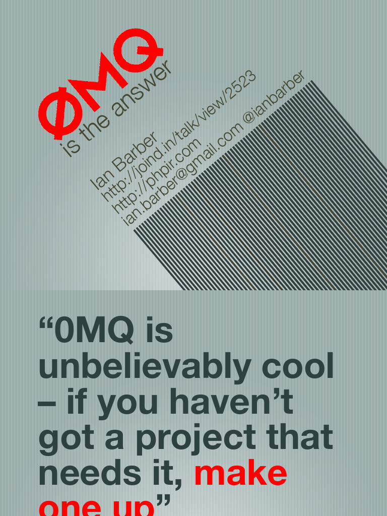 Zeromq v1 110226071841 Phpapp02 | PDF | Computer Engineering | Internet ...