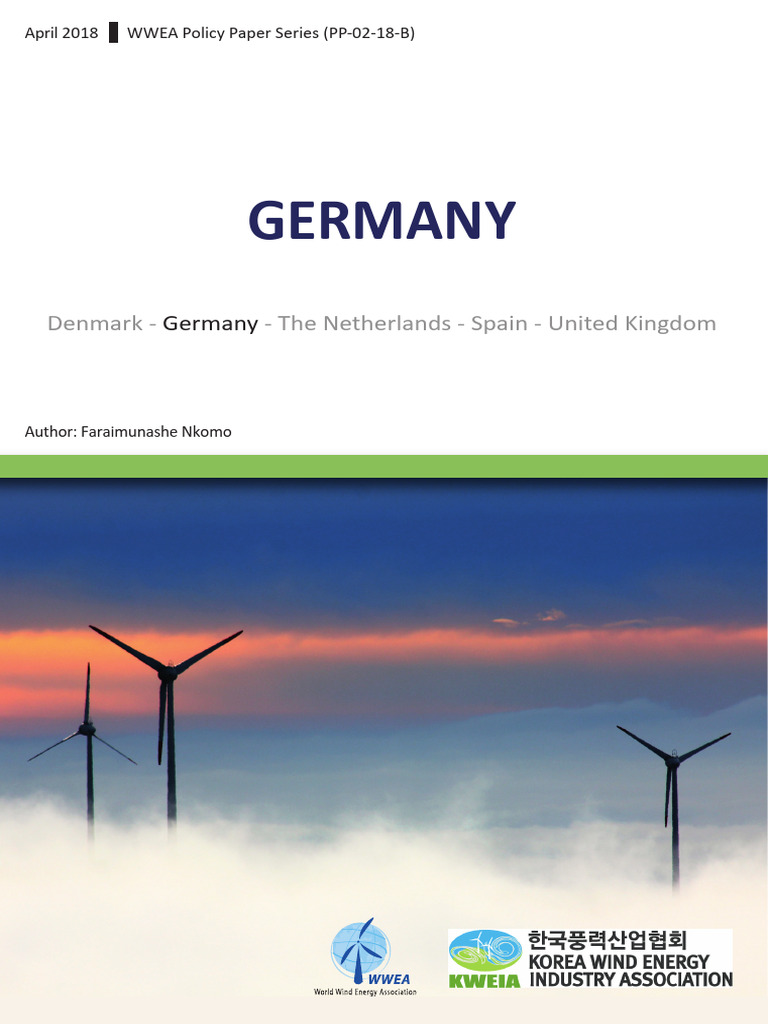 Germany Full | PDF | Wind Power | Nature
