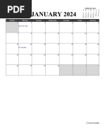 2024 U.S. Natural Gas Trading Calendar | PDF | Public Holiday | Holidays