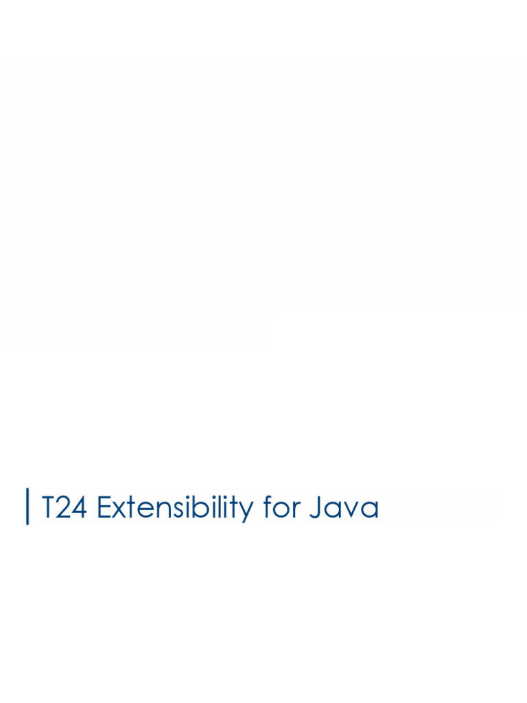 Java Extensibility - Day 1 and Day 2 | PDF