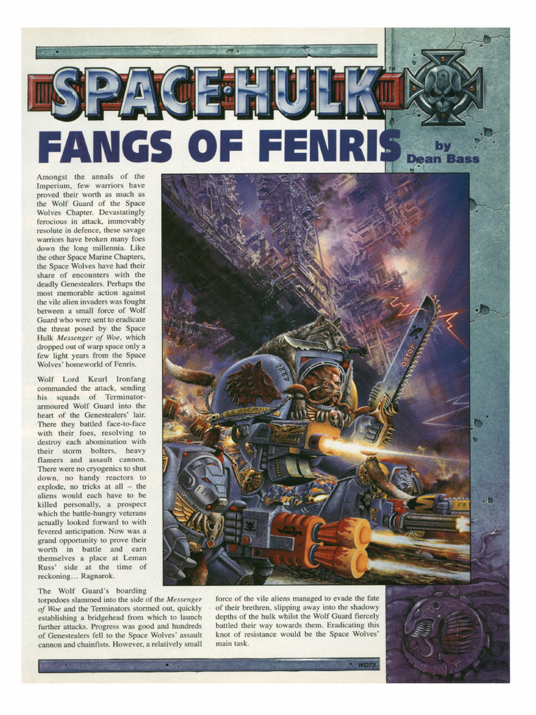 Fangs OF Fernis Space Hulk | PDF