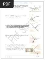 Lecture 9 - Resultants of Coplanar Force Systems | PDF | Force | Euclidean Vector