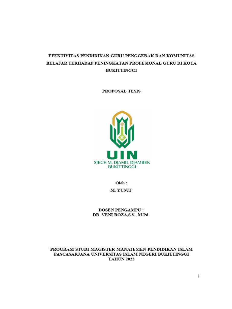 Efektivitas Program Guru Penggerak | PDF