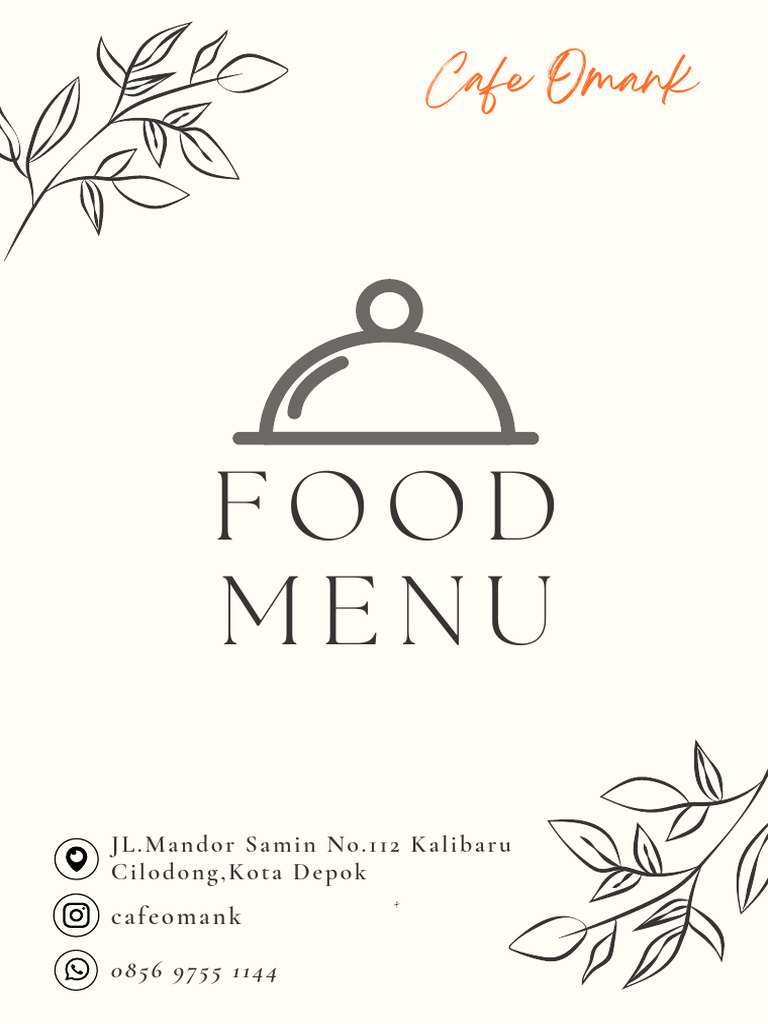 Menu Omank 14 | PDF | Indonesia | Cuisine