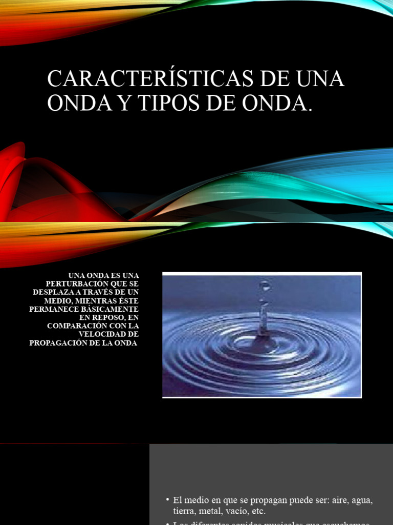 Características de Una Onda y Tipos de Onda | PDF