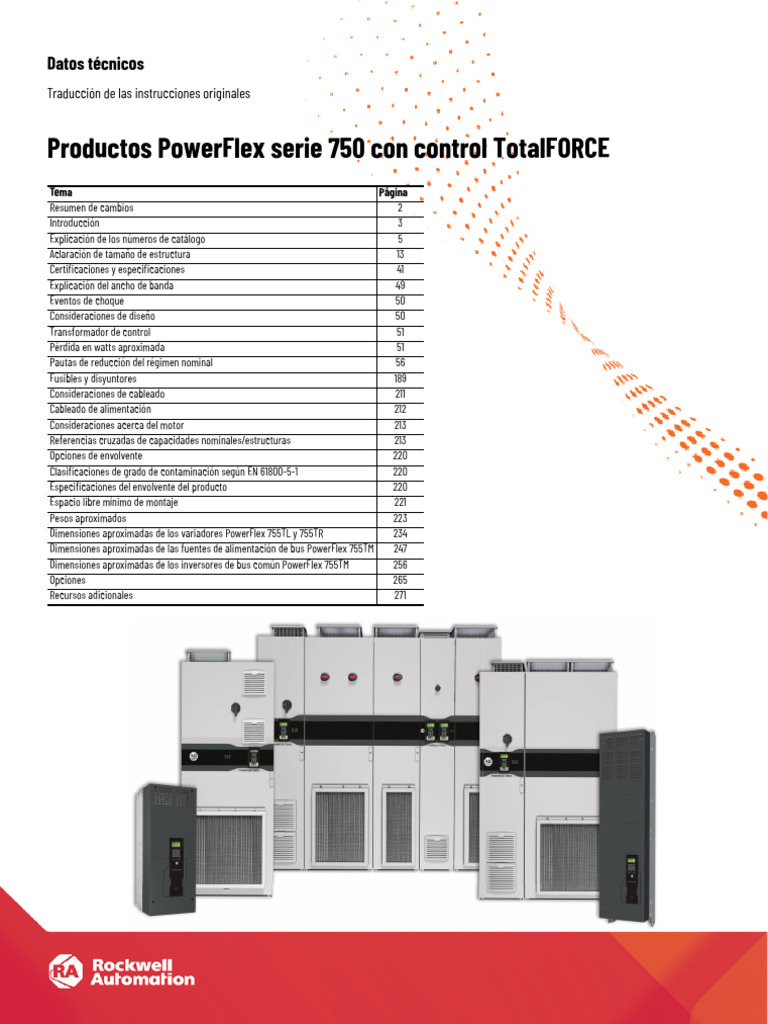 POWERFLEX 750T - Catálogo | PDF
