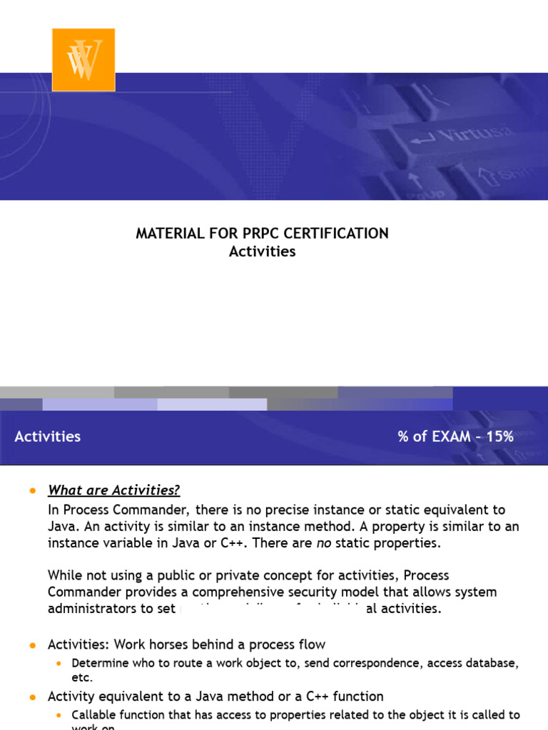 About Pega Activities in Detail | PDF | Method (Computer Programming) | Parameter (Computer ...