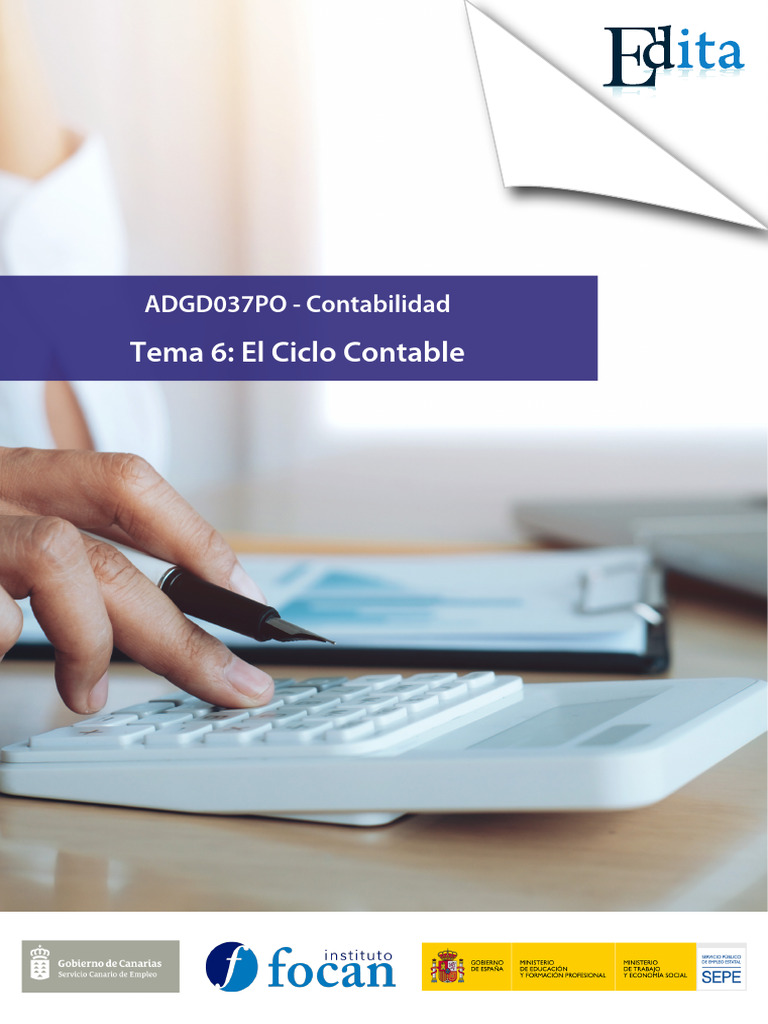 Ciclo Contable: Conceptos y Ajustes | PDF | Negocios | Finanzas y dinero