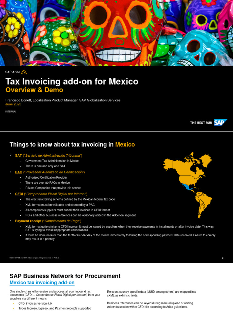 Mexico Tax Invoicing Add-on Overview | PDF | Receipt | Invoice