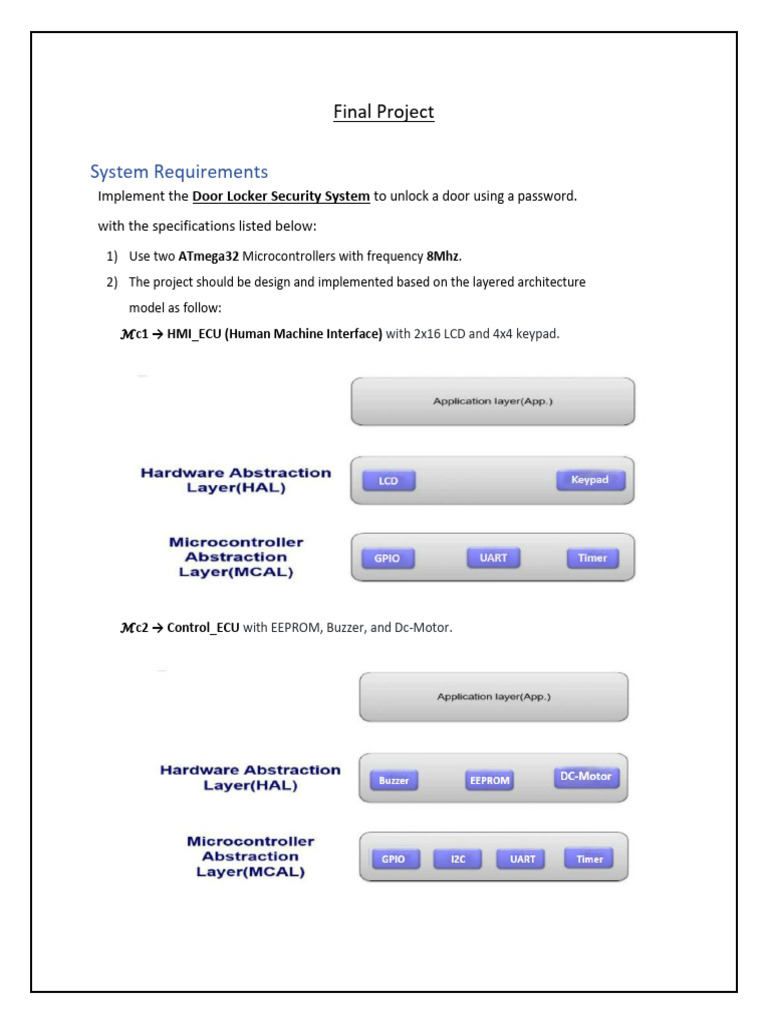 Final Project | PDF | Microcontroller | Pointer (Computer Programming)