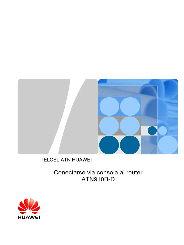 Conexion CSR Huawei Por Consola | PDF | Informática