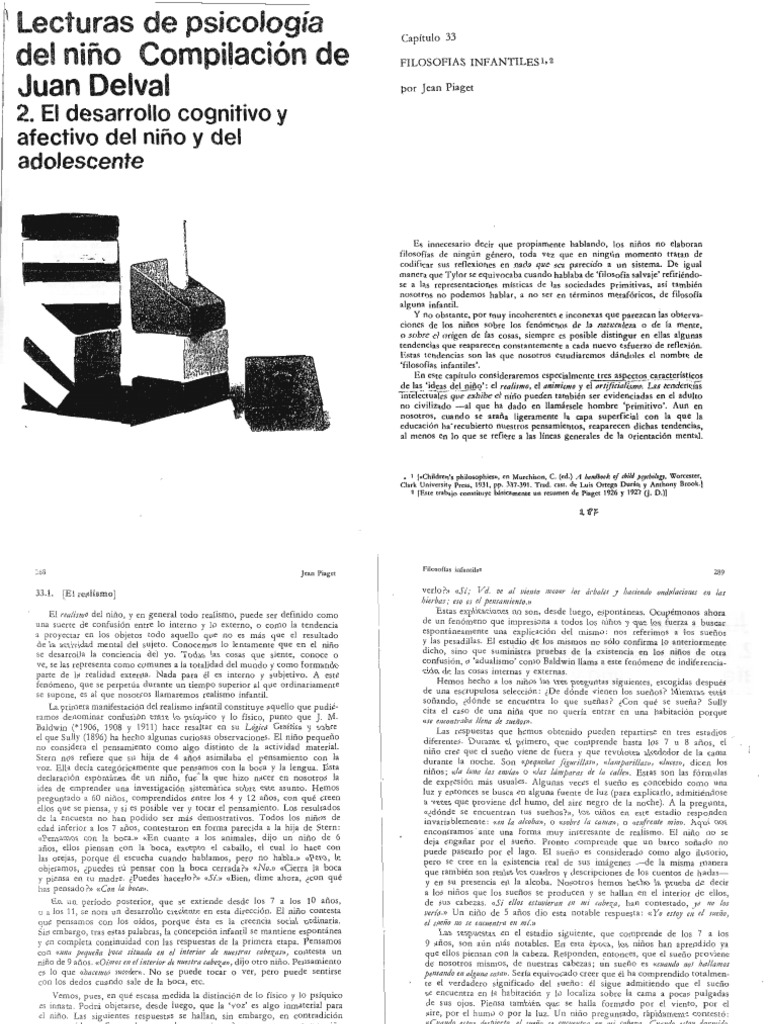 Delval Filosofias Infantiles | PDF