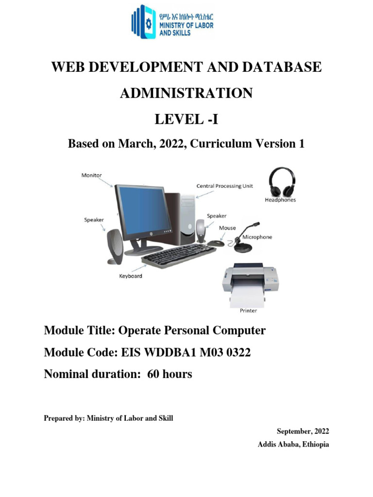 M03-Operate Personal Computer | PDF | Power Supply | Window (Computing)