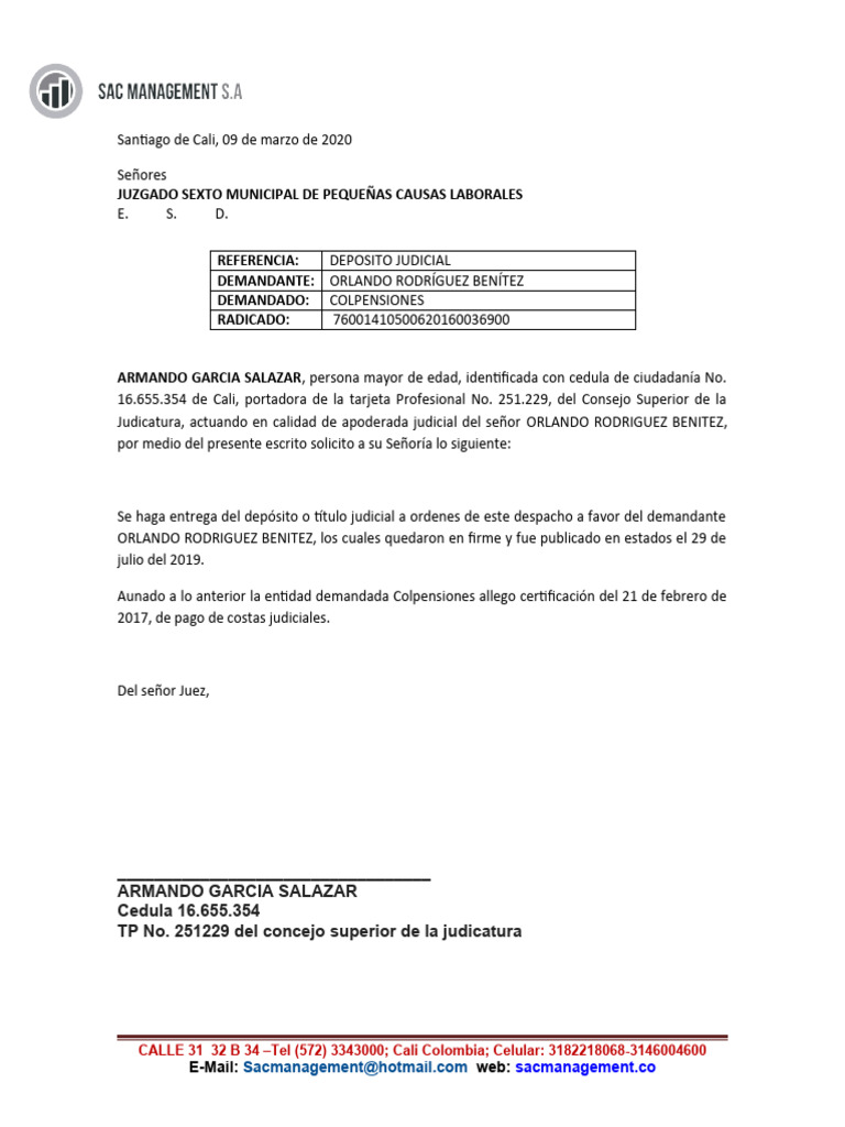 Solicitud de Titulos | PDF