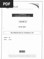NSC Maths Grade 12 May June 2022 P1 and Memo | PDF
