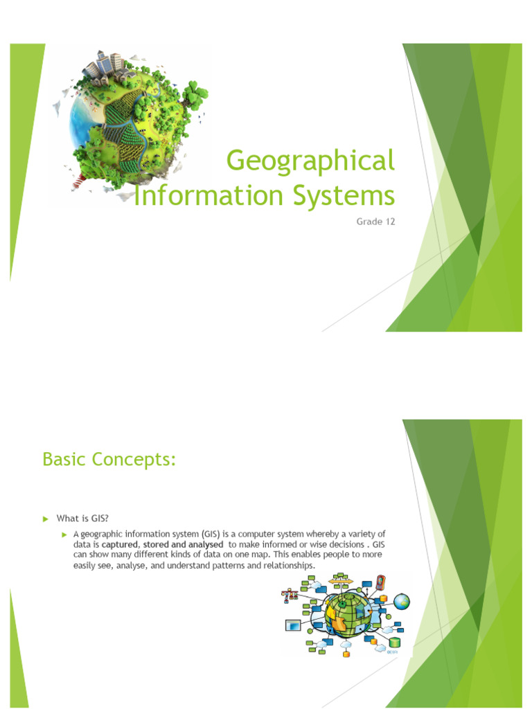 Gis Basics | PDF | Geographic Information System | Image Resolution