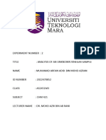 PREPARATION AND STANDERDIZATION OF NaOH USING KHP Lab Report - 084256 | PDF | Titration | Chemistry