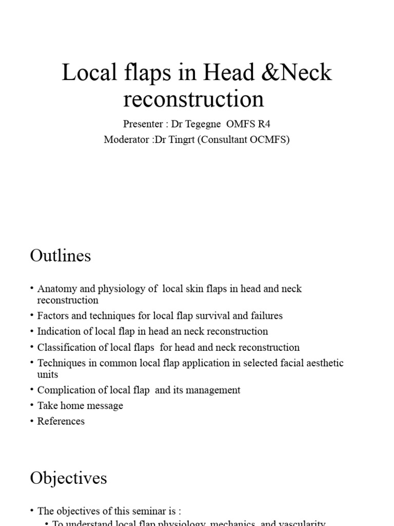 Local Flaps in Head &neck Reconstruction | PDF