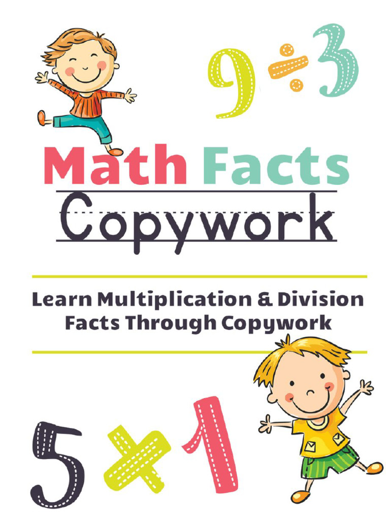 Math Facts Copywork | PDF | Monopoly (Economics) | Property Law