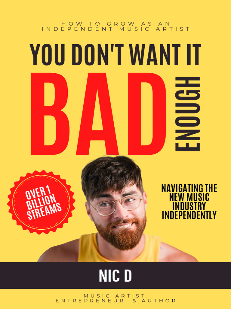 Nic D Book Final | PDF | Spotify | Social Media