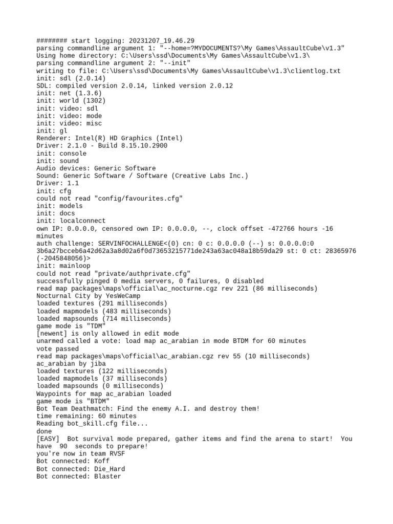 clientlog | PDF | Command Line Interface | Computing