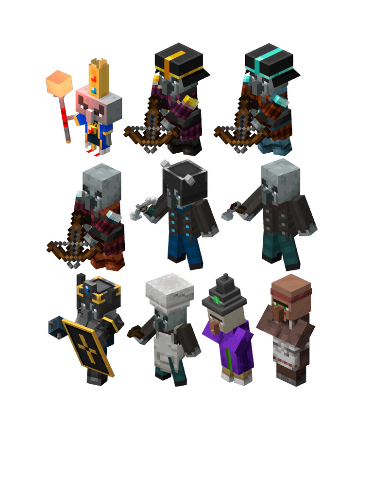 Printables of Mobs and Things | PDF