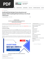 Double Entry MCQ | PDF | Debits And Credits | Bookkeeping