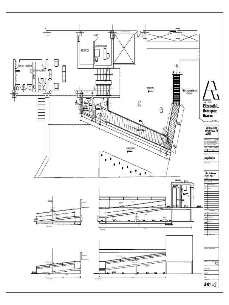 S.MARIA Rampa y Sh.d.-Model | PDF