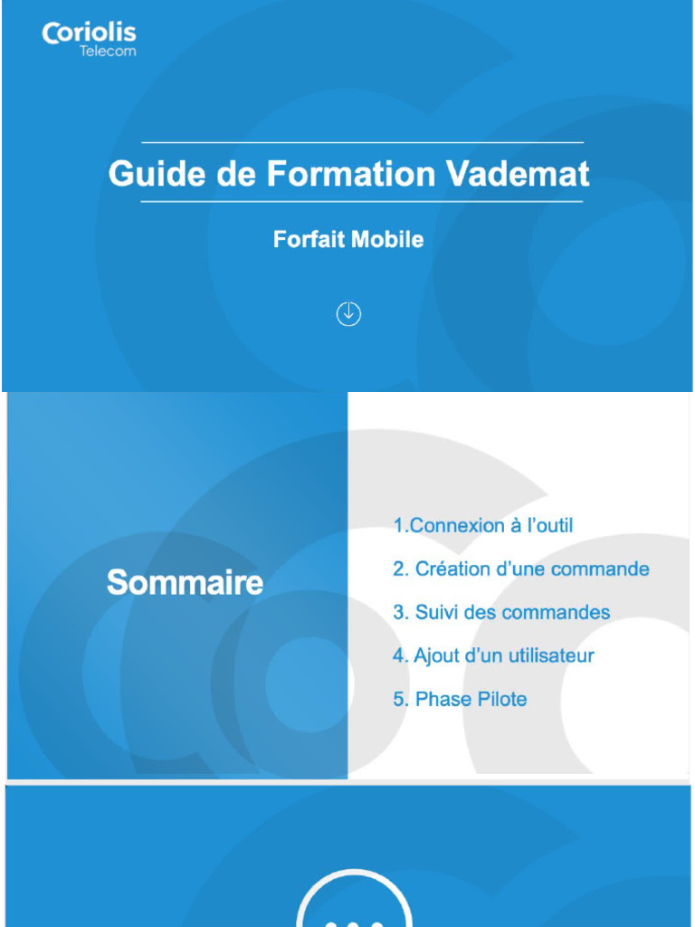 Etapes Validation Coriolis | PDF