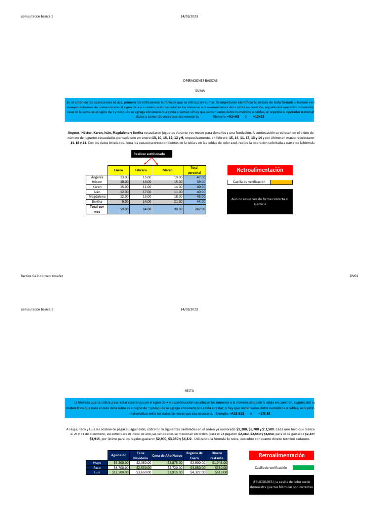 Practicas - 2023 1 | PDF | Informática