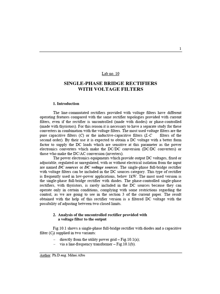 Diode Rectifier 3 | PDF