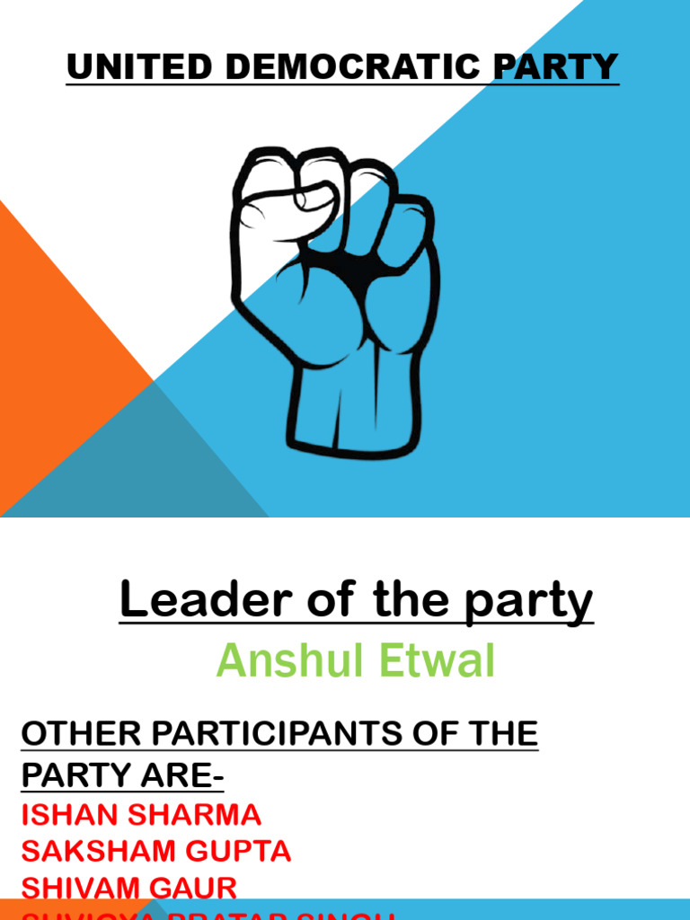 United Democratic Party | PDF